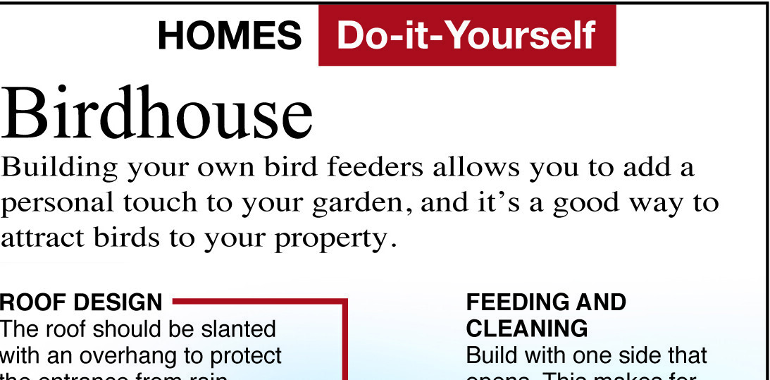 Make Your Own Birdhouse