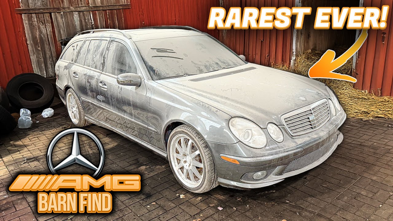 Restoring the rarest Mercedes E55 AMG wagon ever made