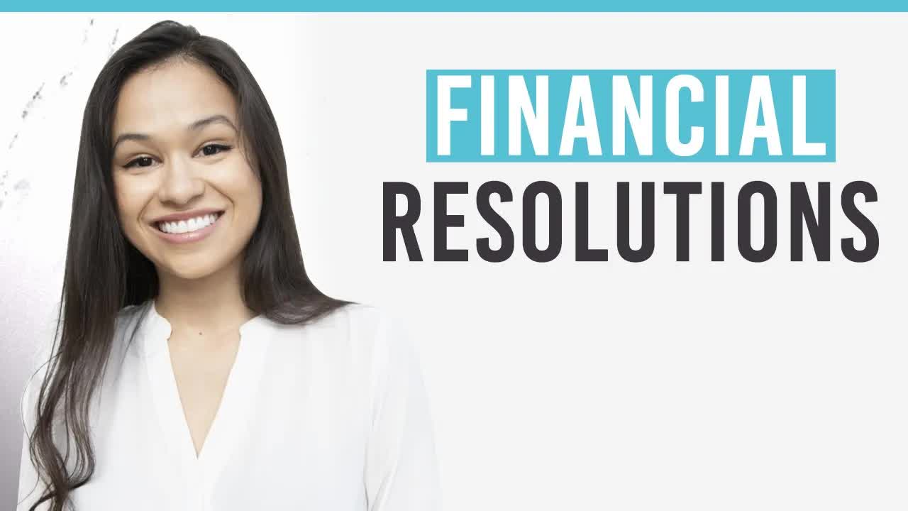 3 Financial Resolutions For 2020