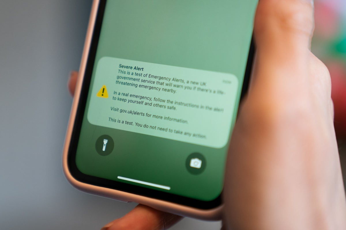 An emergency alert drill will be sent to UK mobile phones today - but ...