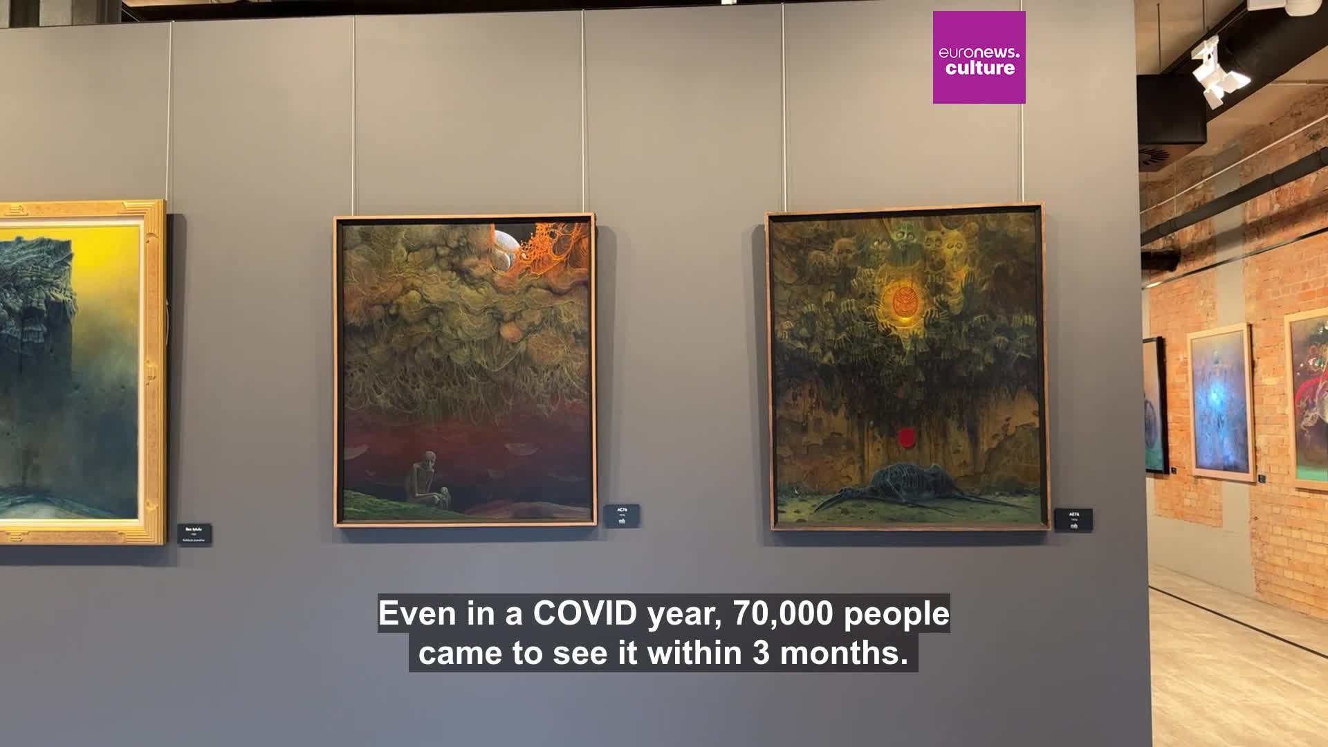 'A silence full of screams': Never-before-seen Zdzisław Beksiński works ...