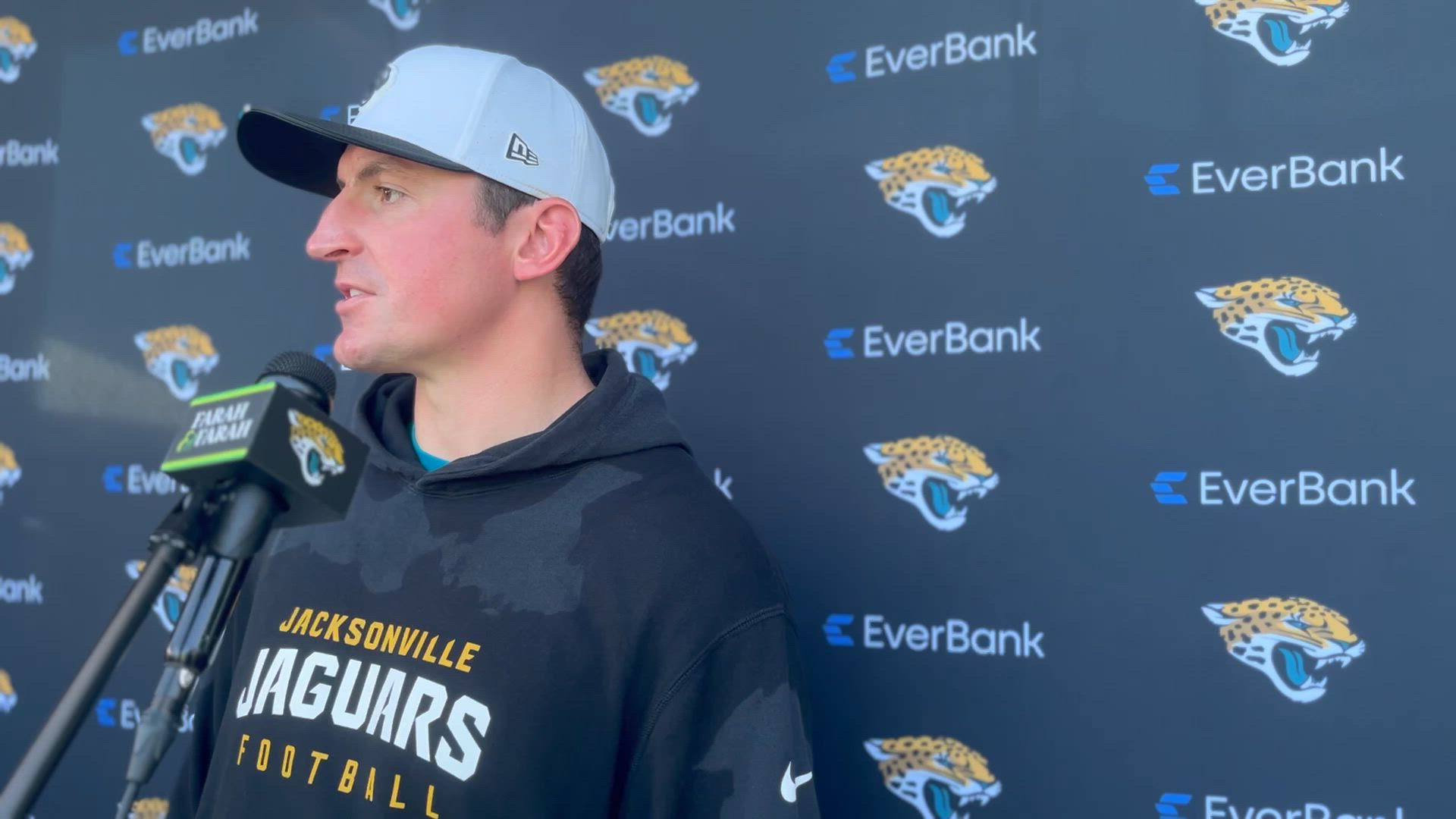 Jacksonville Jaguars OC Grant Udinski on the Jaguars TE Room