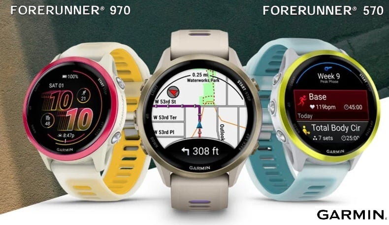 Garmin Forerunner 970 and 570 Launched in India with Advanced GPS and ...