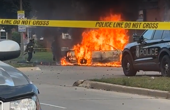 17-year-old dies in car fire after fleeing Milwaukee police, crashing ...