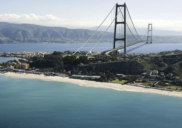 Italy OKs $15.5 billion project to build world's longest suspension ...