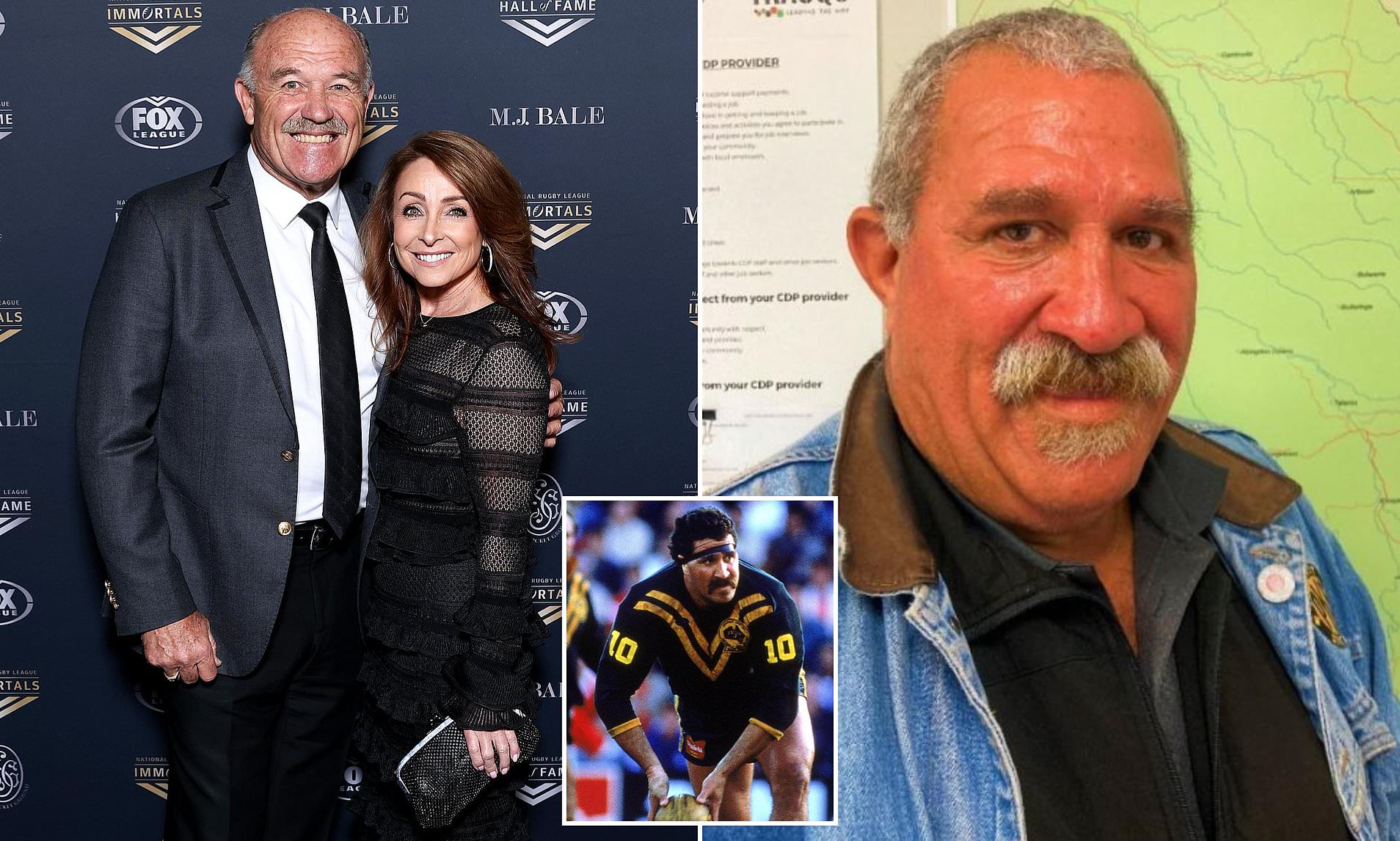 Wally Lewis reveals footy legend Sam Backo's final wish before he died ...