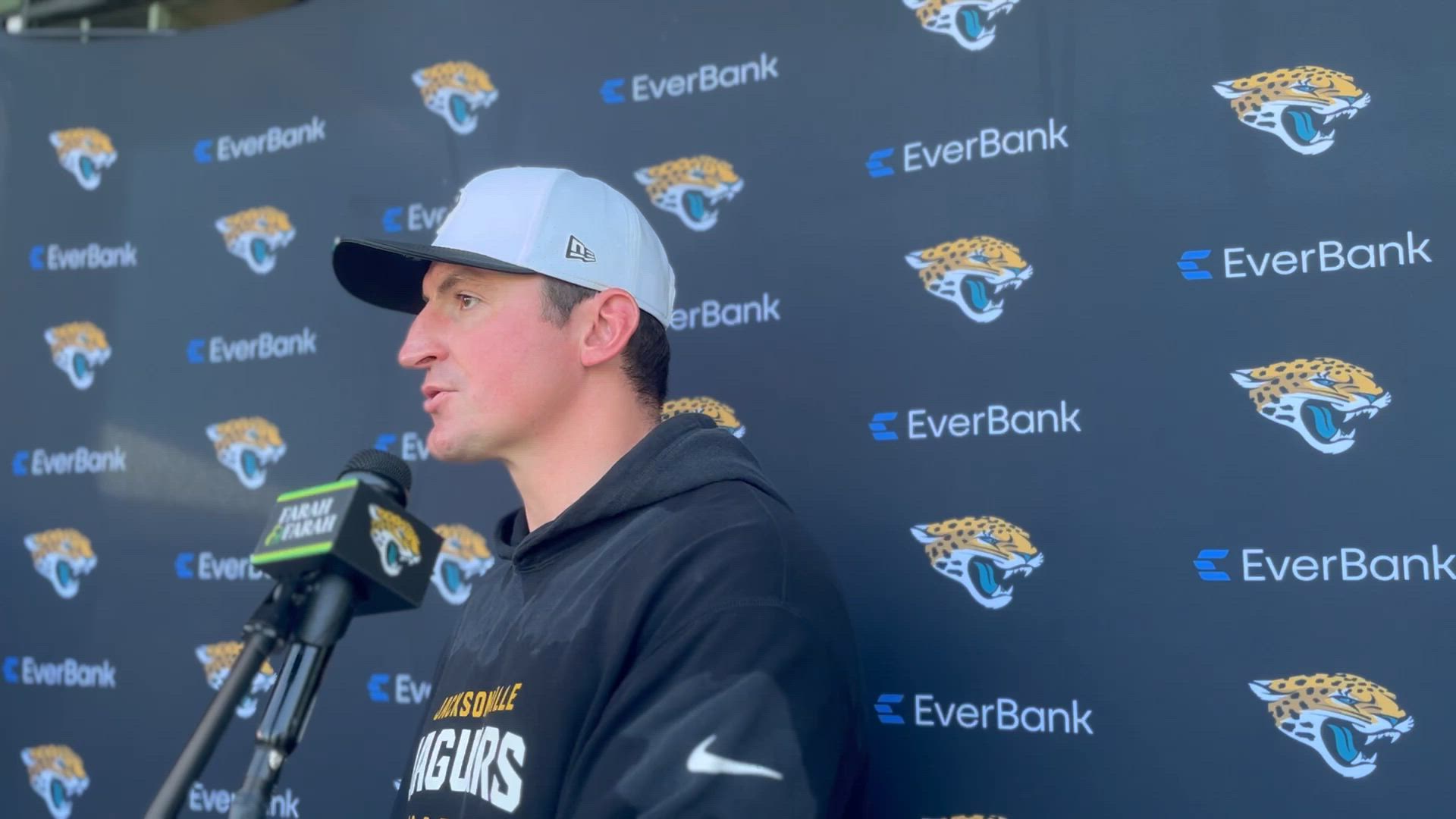 Jacksonville Jaguars OC Grant Udinski on Dyami Brown & Joshua Cephus