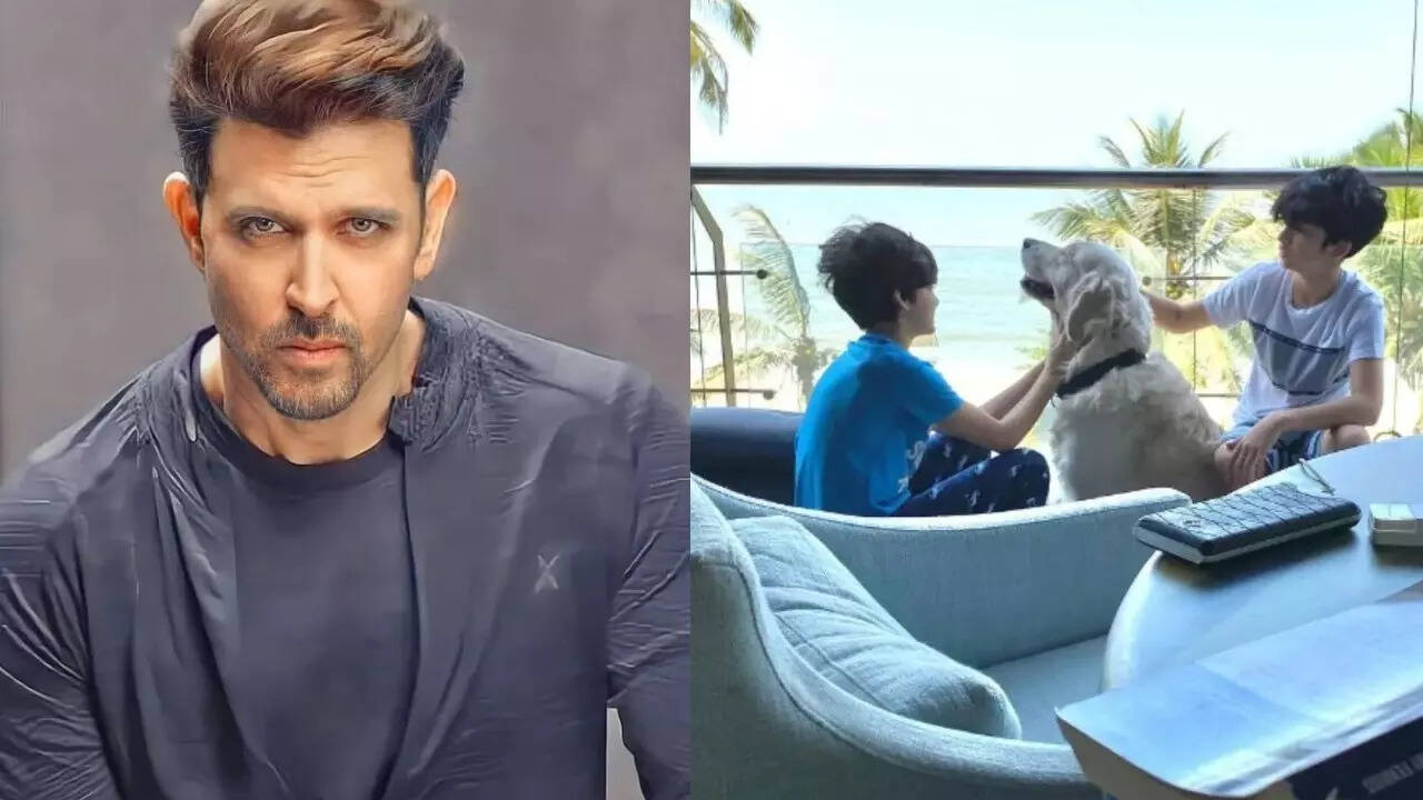 ‘War 2’ actor Hrithik Roshan’s luxurious Juhu home is packed with art ...