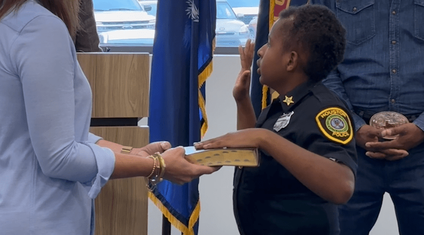 Boy, 13, honored by SLED as an agent