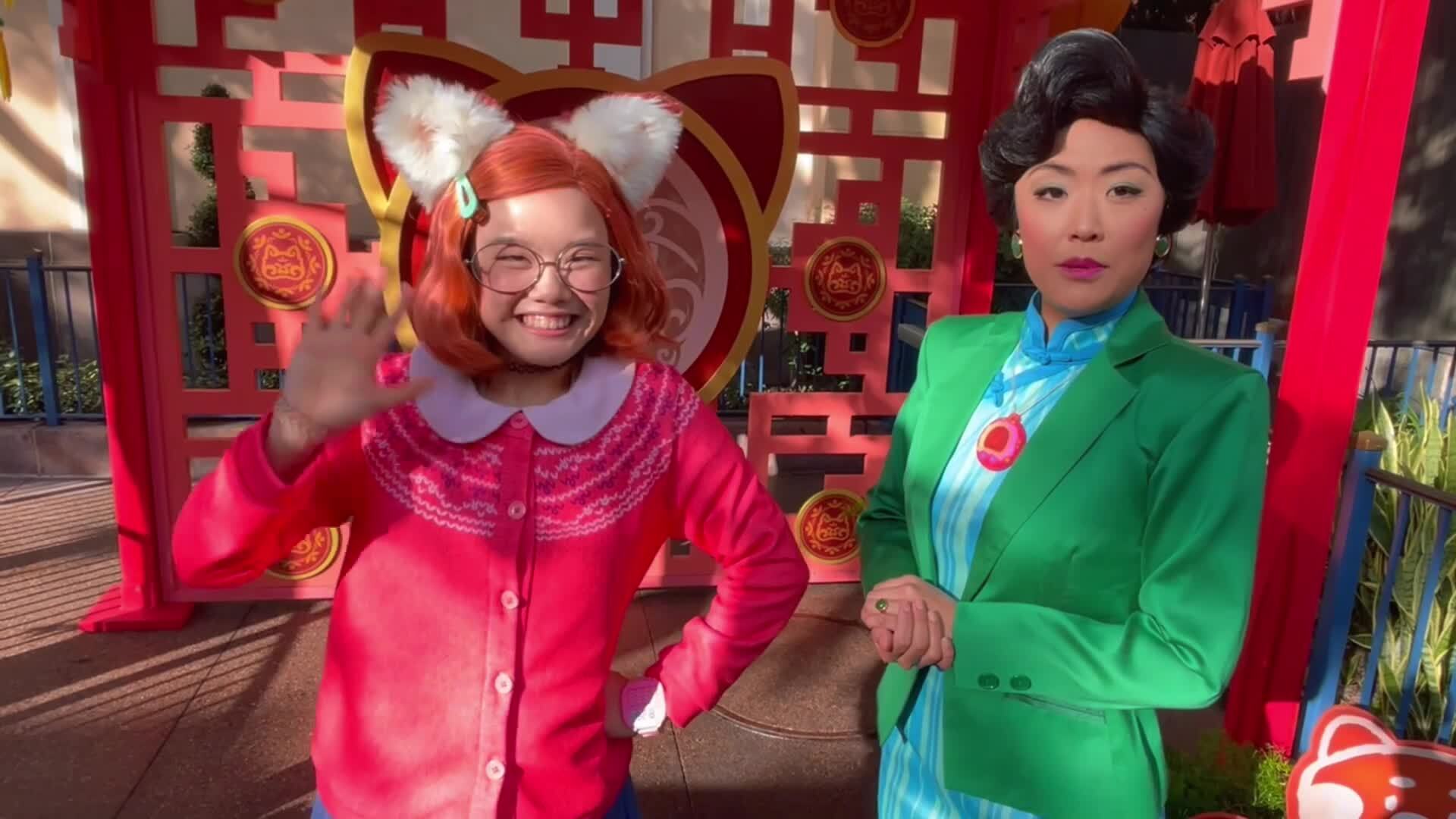 Meet Mei Lee and Ming Lee from Turning Red for the Lunar New Year at ...
