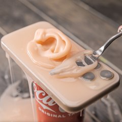 Ear-shaped phone case!? An incredible process of making a silicone case📱👂