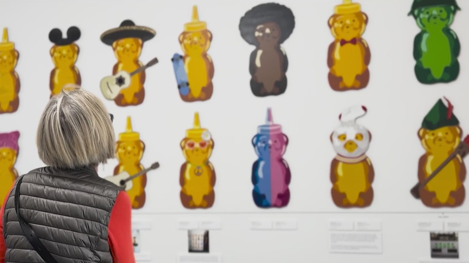 One of San Francisco's "painted ladies" now home to honey bear artist ...