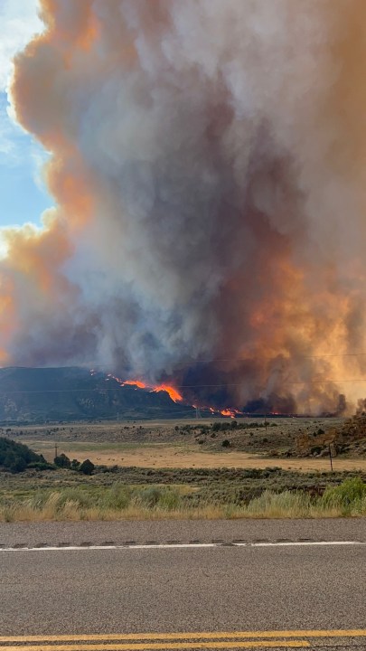 Lee Fire grows to 45,000 acres; town of Meeker placed in pre-evacuation
