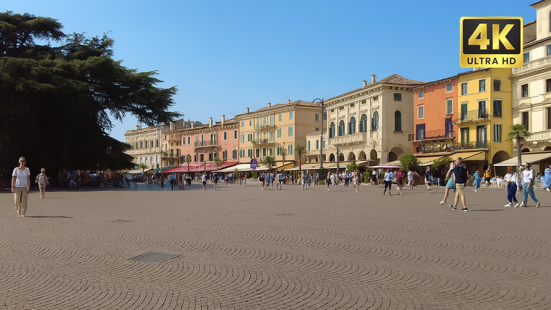 Vérone, Italie – Promenade estivale 4K