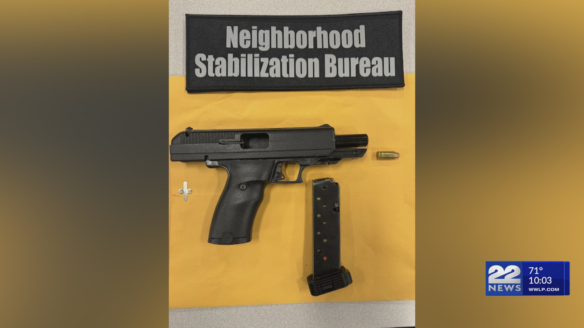 Springfield police arrest suspect, seize firearm in traffic stop