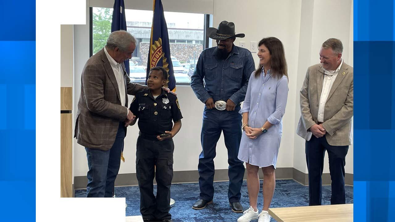 ‘An inspiration to all’: 13-year-old joins SLED as honorary agent