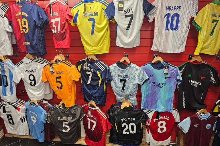 Fake football shirts discovered as Yorkshire homes raided by police in ...