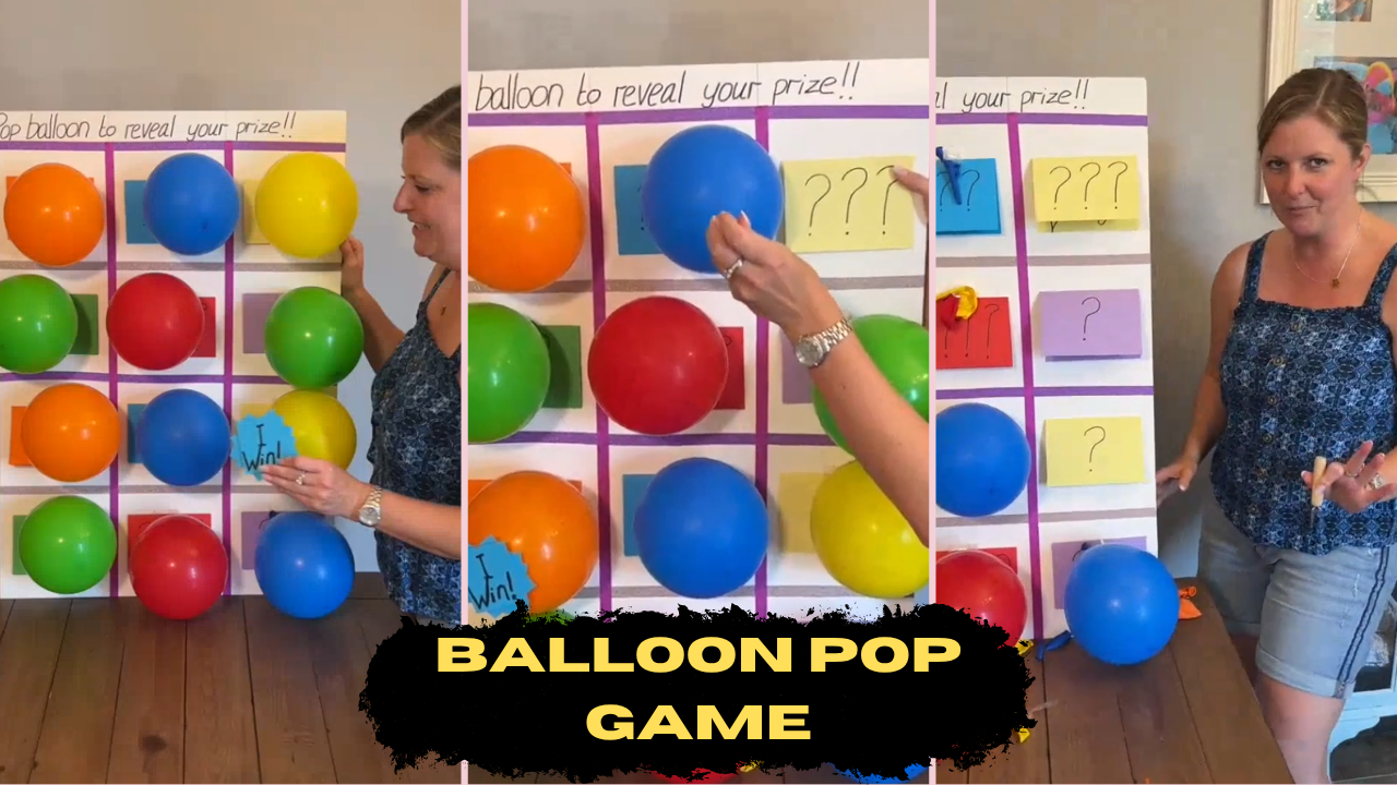 Surprise Balloon Pop Game – What’s Hiding Inside?