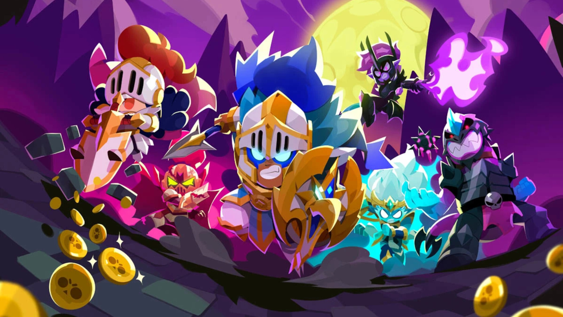 Brawl Stars Brawl Pass (Knights of the Starr Table Season): All Pass ...