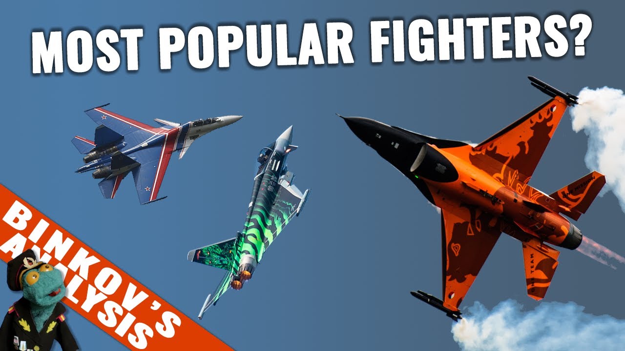 The World’s Most Common Fighter Jets