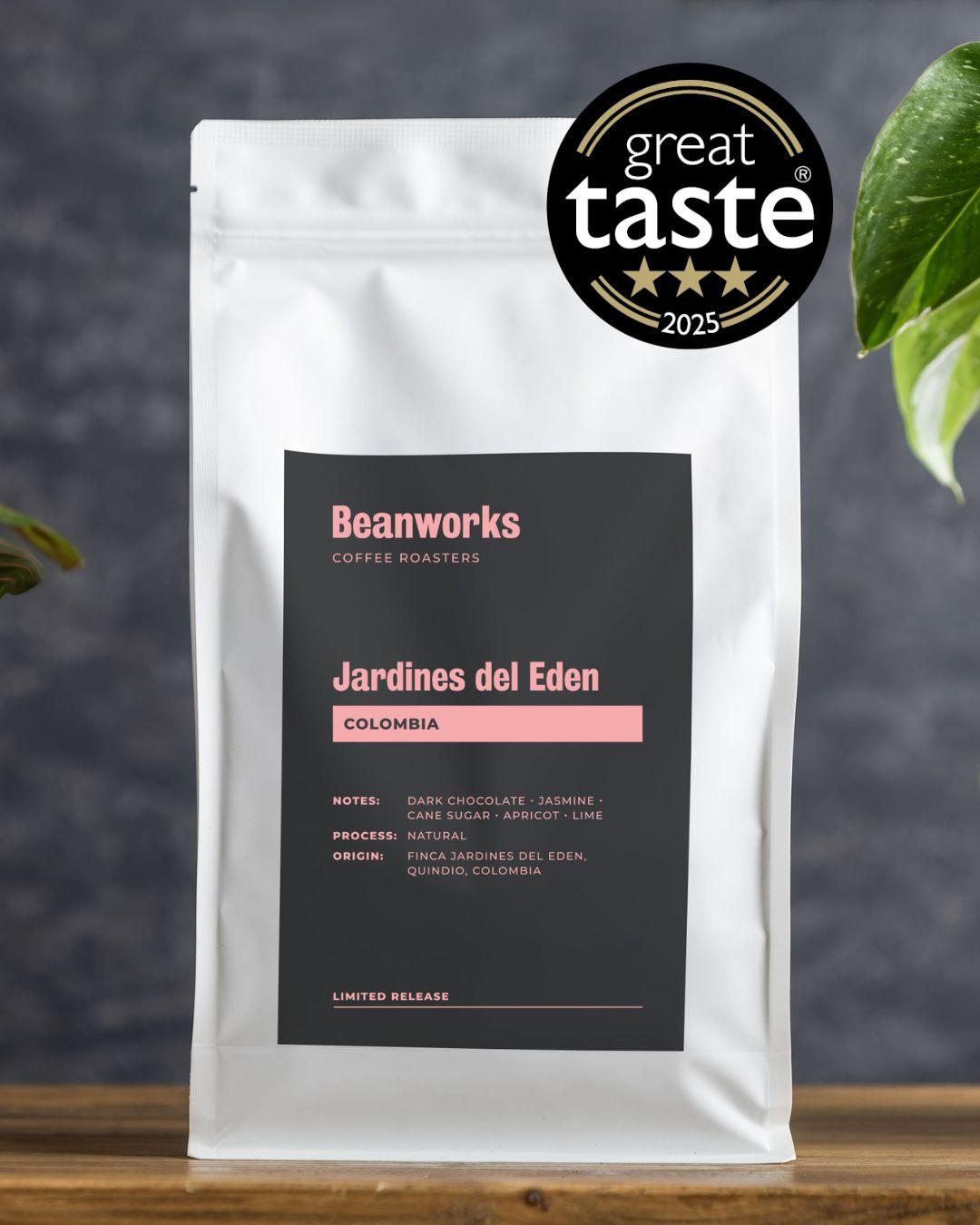 Beanworks Coffee Roasters wins 10 stars in the 2025 Great Taste Awards