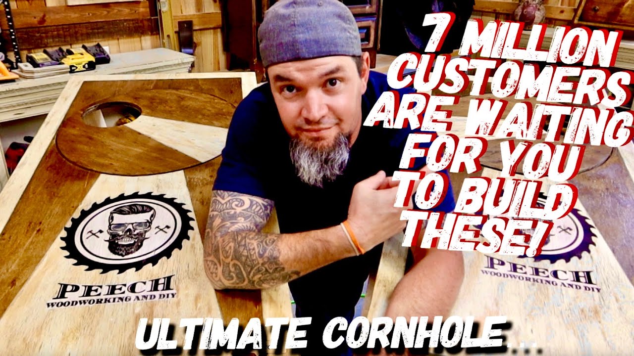 DIY Rotating Cornhole Boards - The Game-Changer That Sells Fast