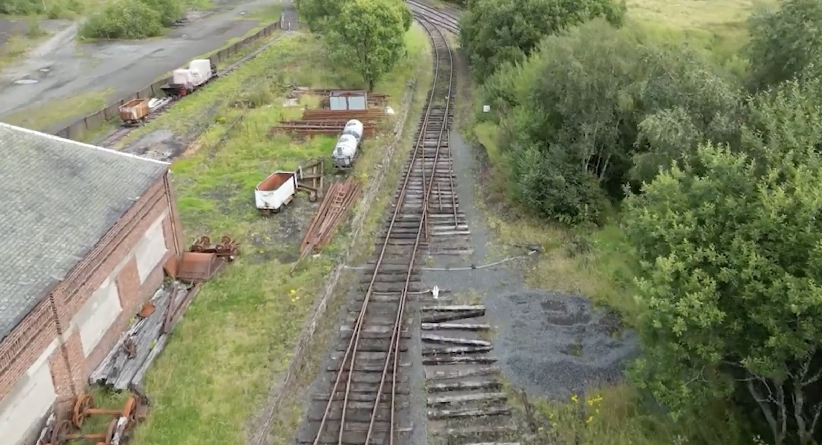 Urban Explorer Discovers Haunting Train Graveyard