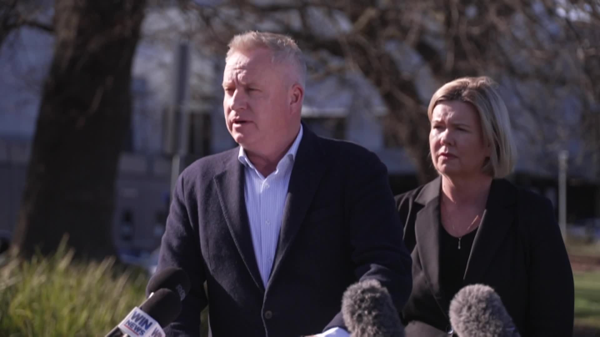 Tasmanian Premier Jeremy Rockliff announces his new cabinet