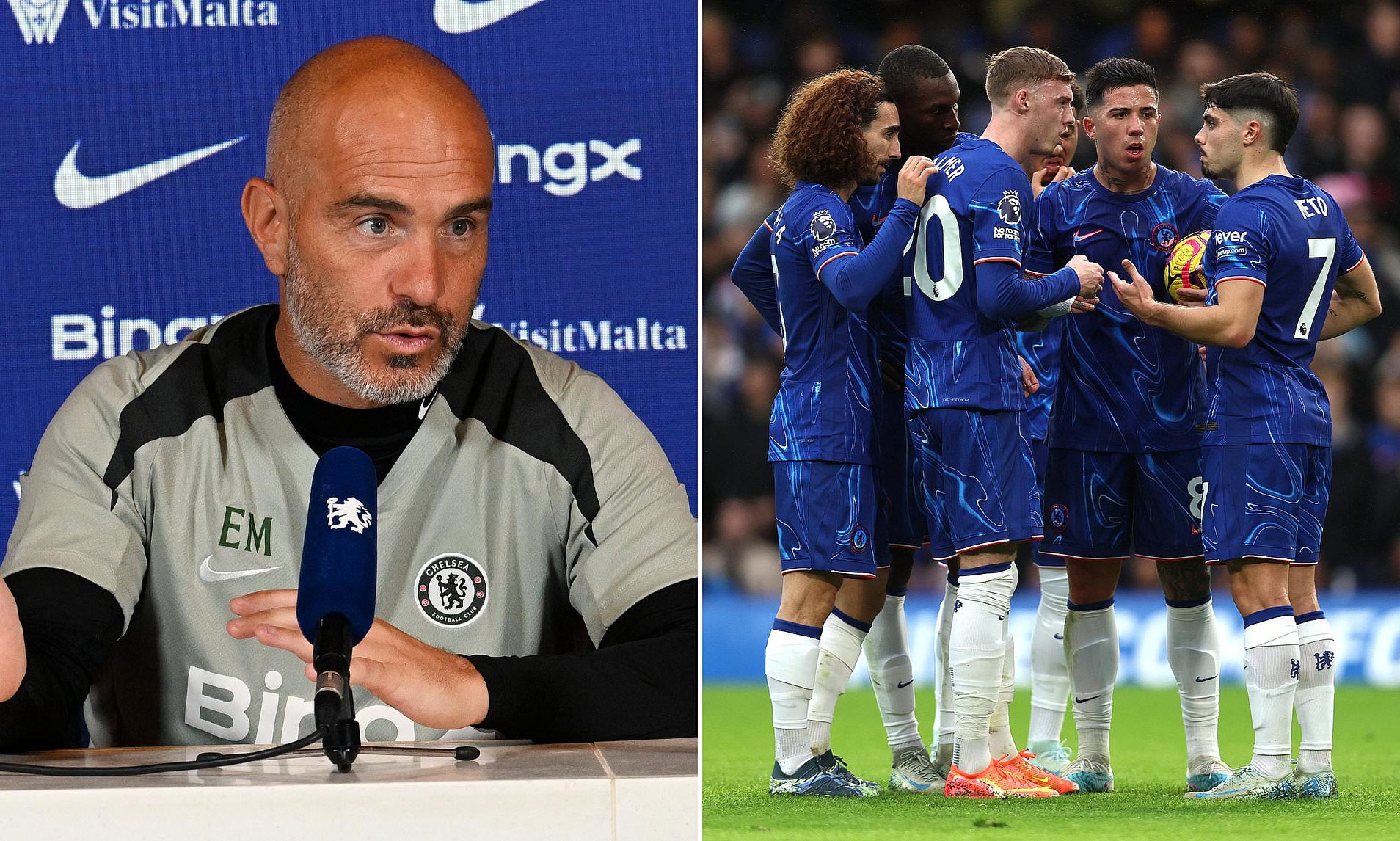Enzo Maresca opens door for Chelsea star to leave club this summer ...