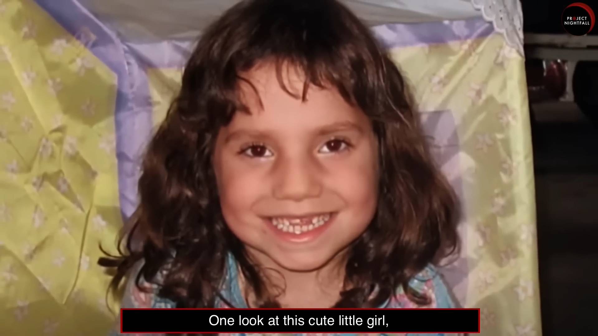 Adult woman pretends to be a child