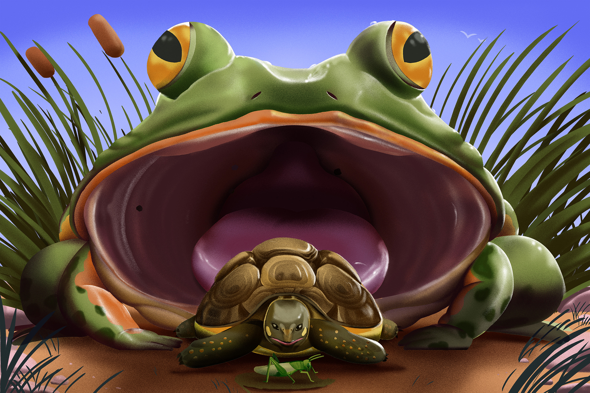 Giant invasive frogs are wreaking havoc on the West