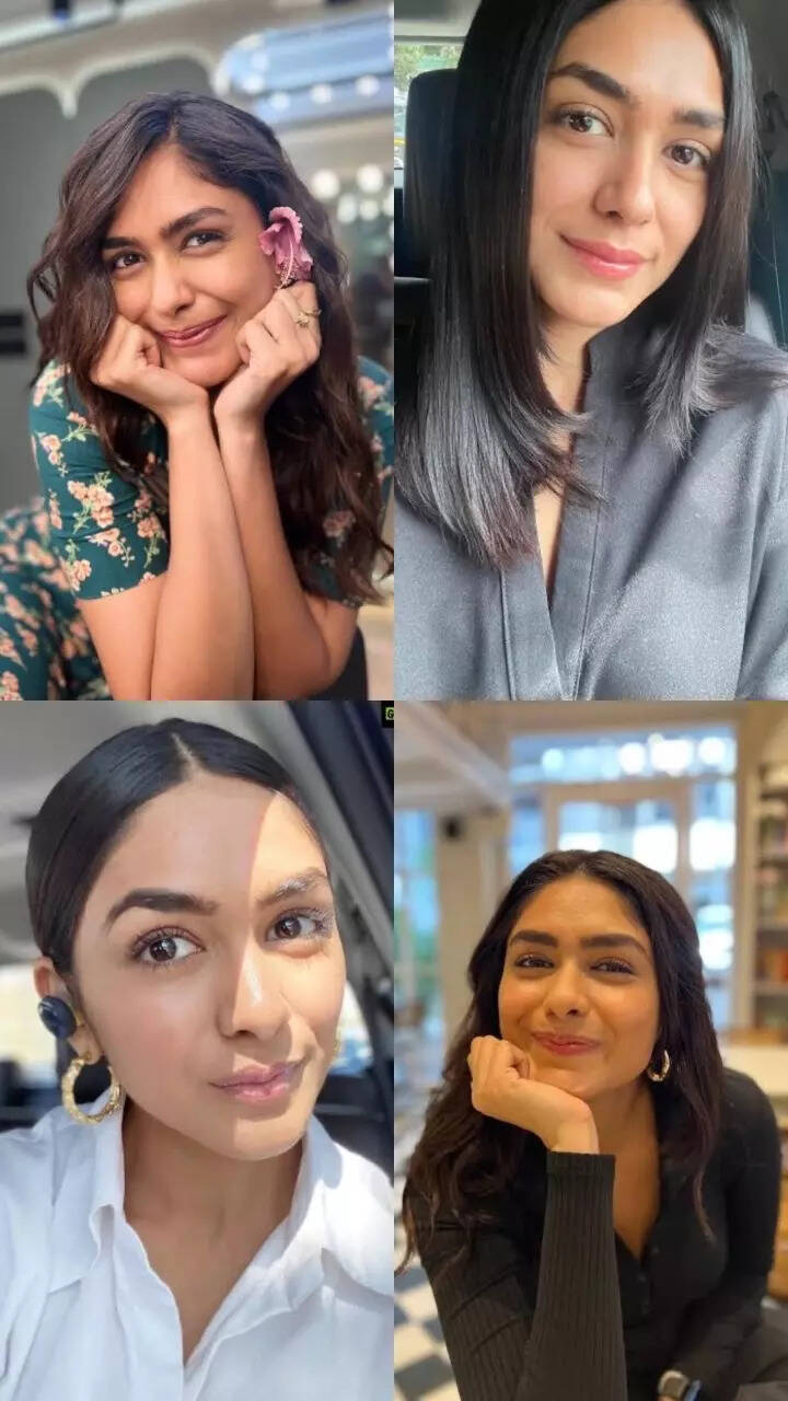 Mrunal Thakur's best no-makeup looks