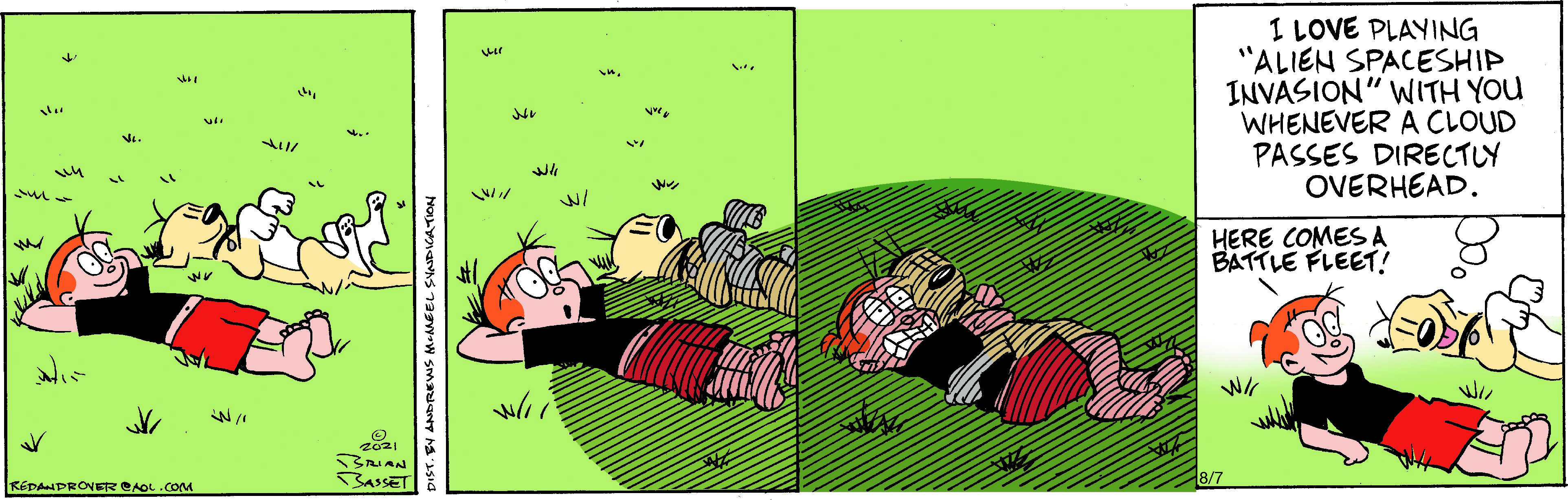 Red and Rover by Brian Basset