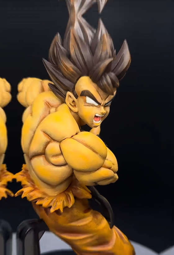 Custom FALSE Super Saiyan Goku Figure – One of a Kind!