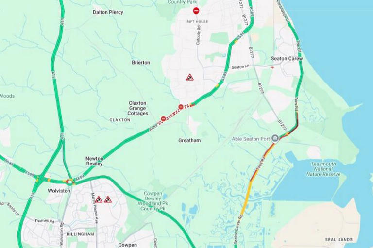 A689 crash: Major Teesside route reopens after early morning collision