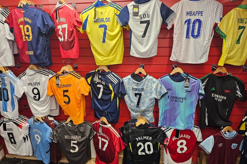 Fake football kits worth £5.1m seized in crackdown including 2,793 from ...