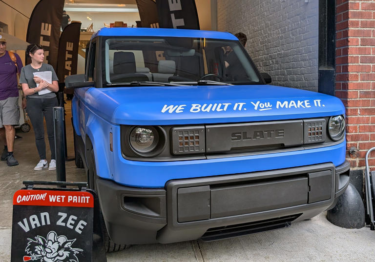 Slate Auto truck: I went to NYC to check out this radically simple ...