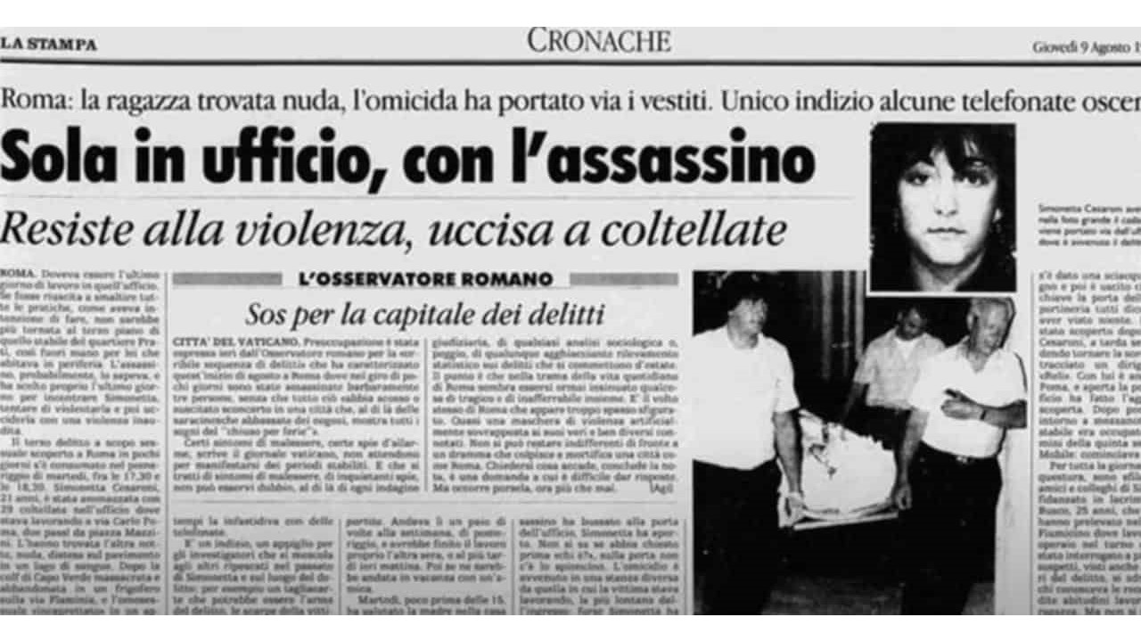 Chi era Simonetta Cesaroni, dopo 35 anni la sua morte è ancora un ...