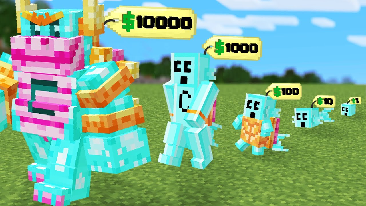 Minecraft but I buy evolutions