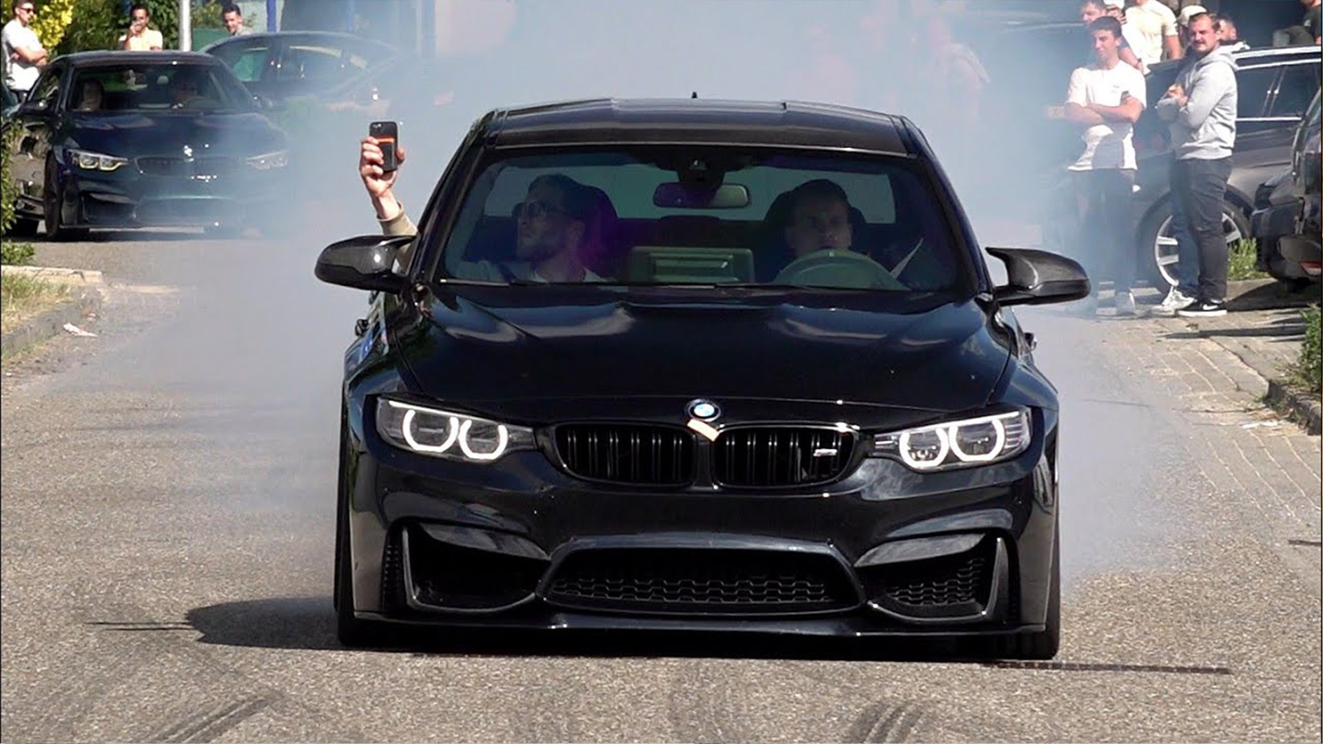 Sportscars Accelerating – Drifts with M3 F80 M4 F82 CS M3 G80 M5 F90 ...