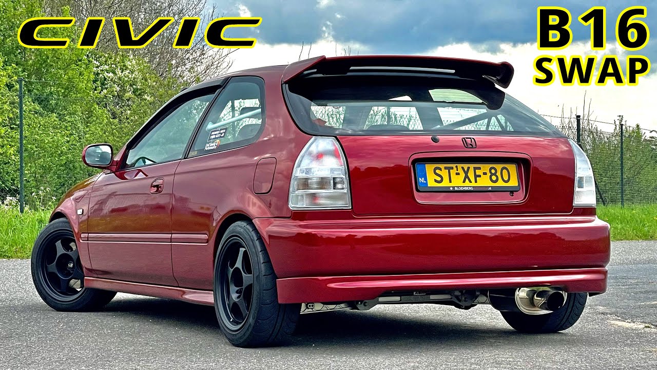 Honda Civic 1998 B16 Swap – Recensione Autobahn POV e Suono VTEC