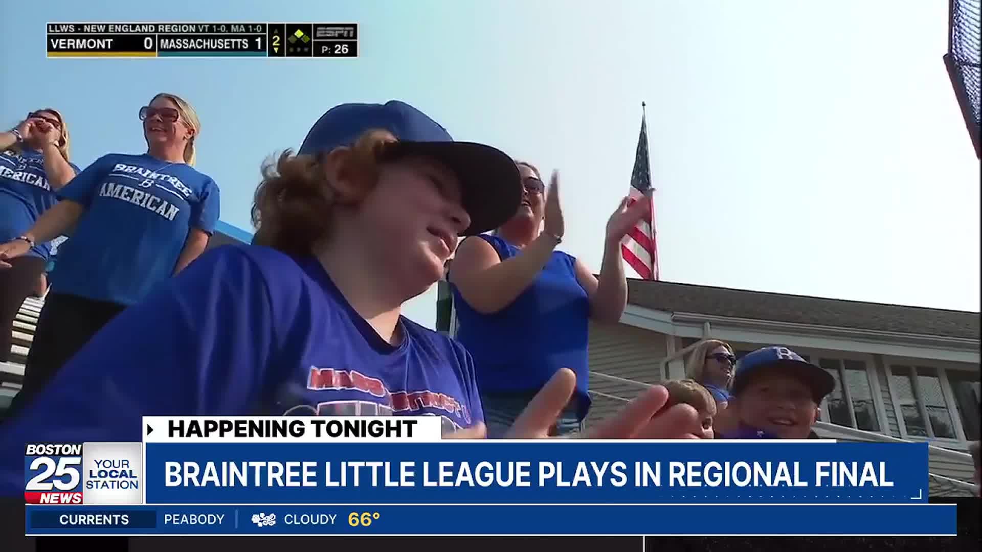 Team Massachusetts in action tonight with trip to Little League World ...