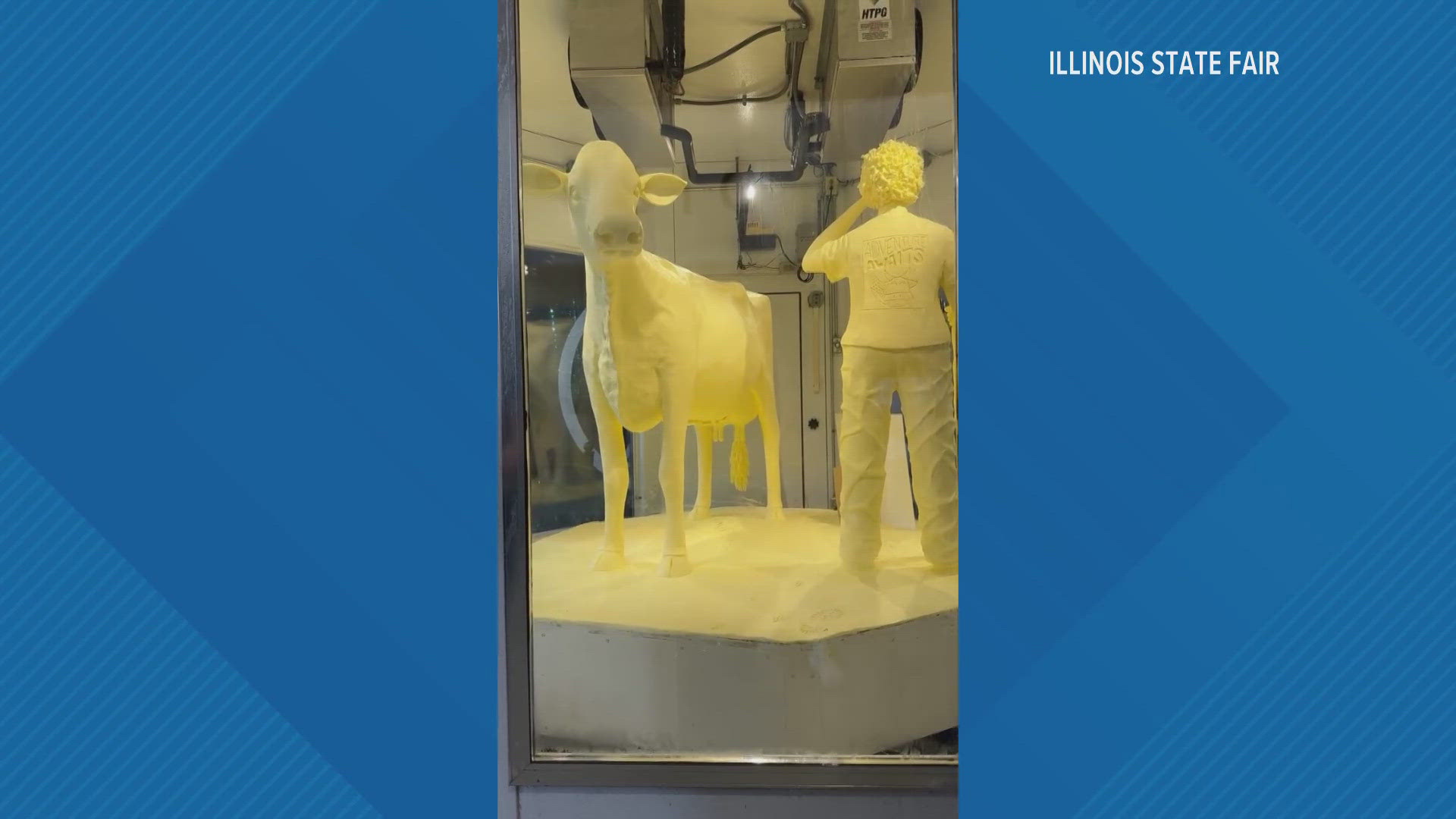Illinois State Fair unveils butter cow