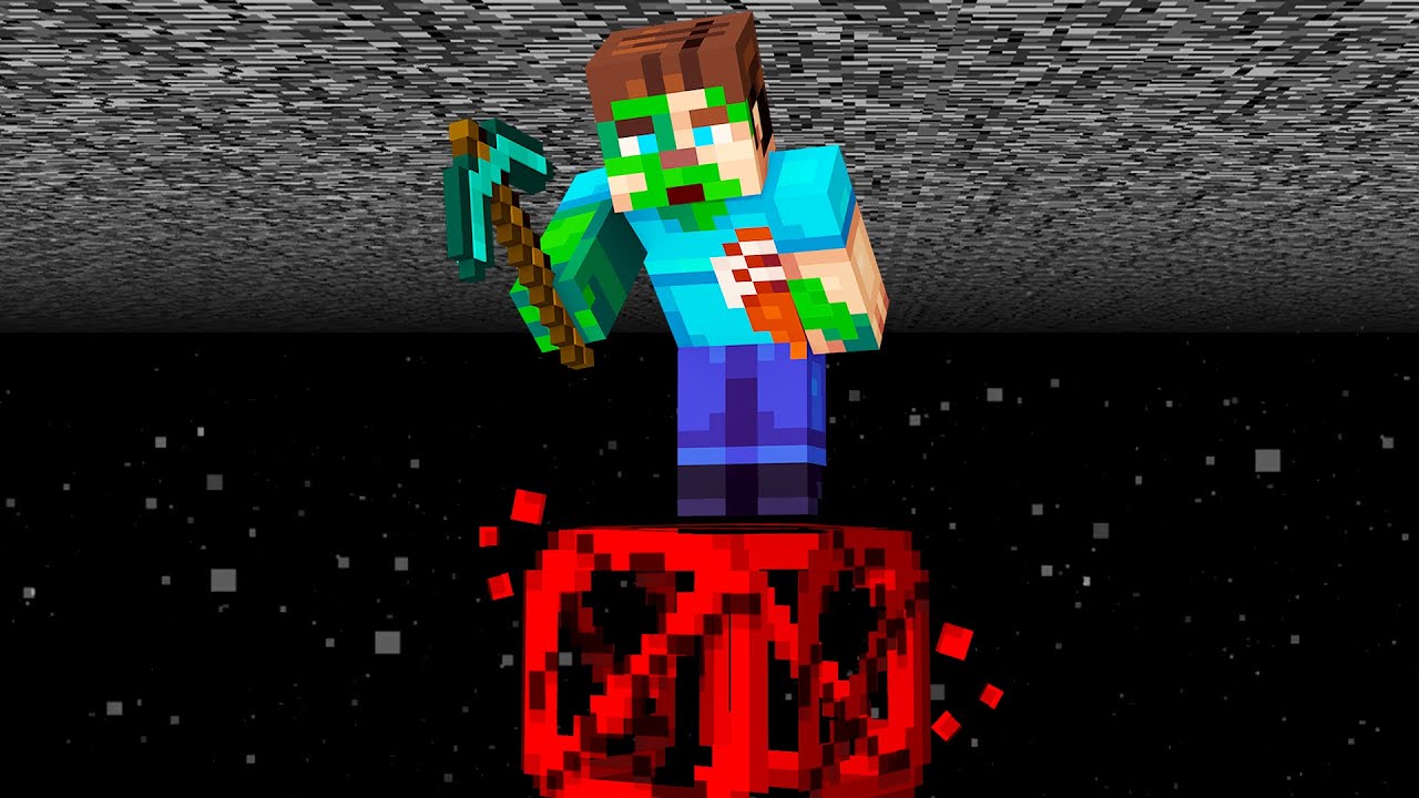 Surviving in the void in Minecraft!