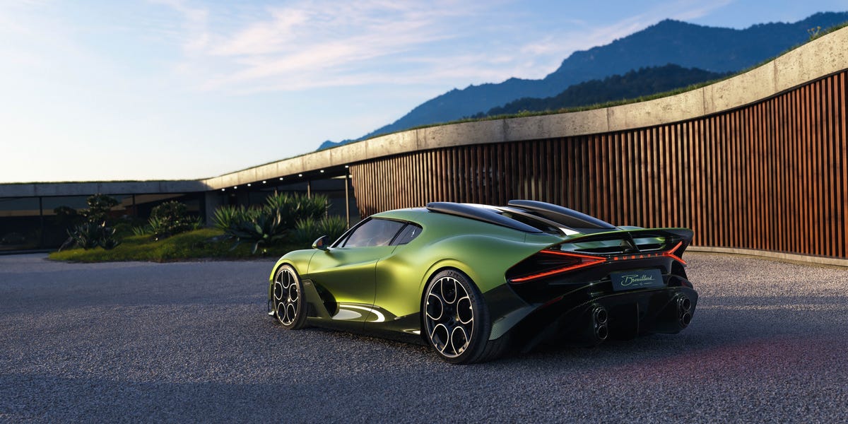 The Bugatti Brouillard Is a Horse-Themed One-Off Hypercar