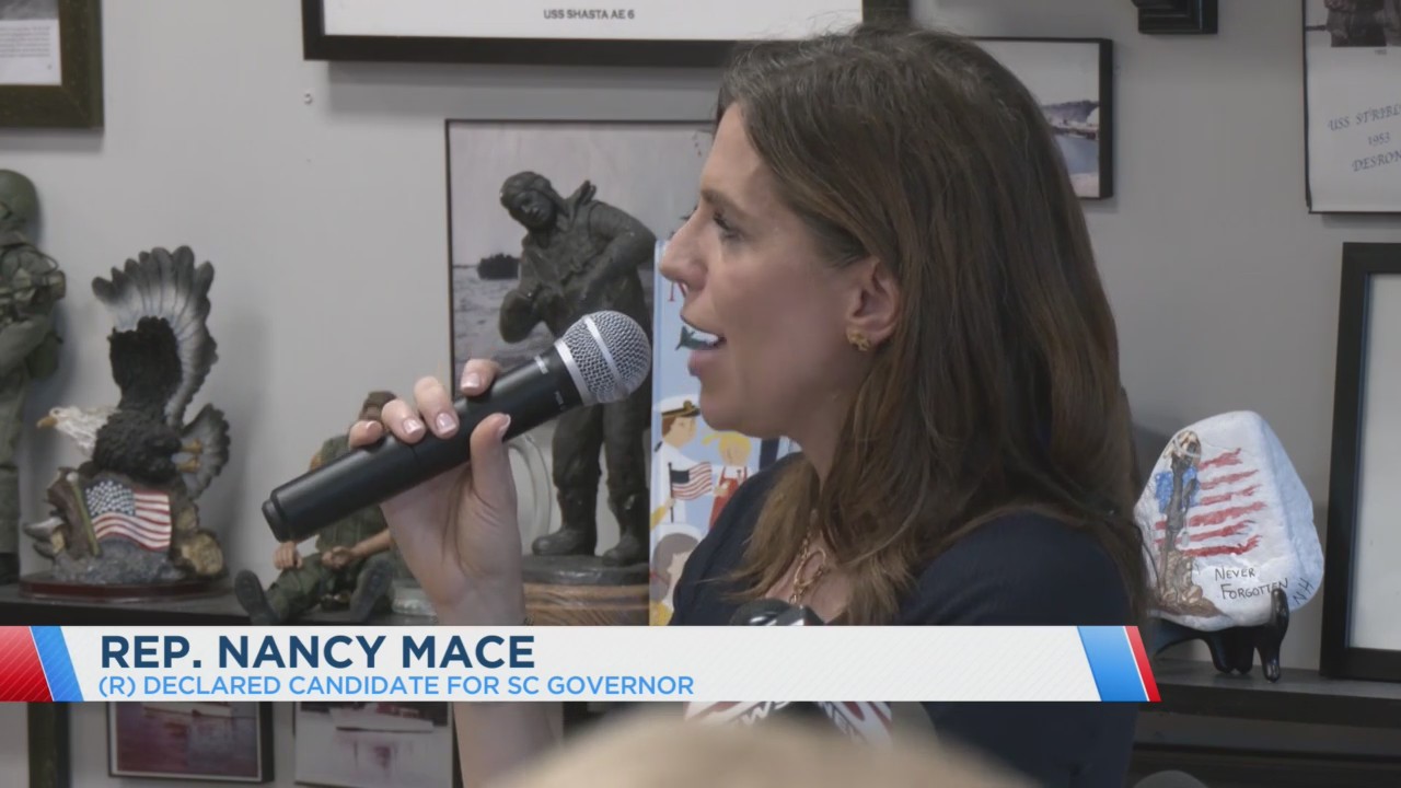 Nancy Mace begins gubernatorial run with Myrtle Beach stop