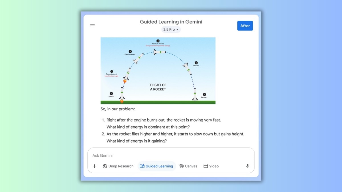 Gemini adds Guided Learning mode with step-by-step help, flashcards and ...