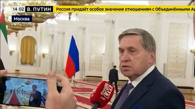 Kremlin leader says US made 'quite acceptable' offer for Putin meeting