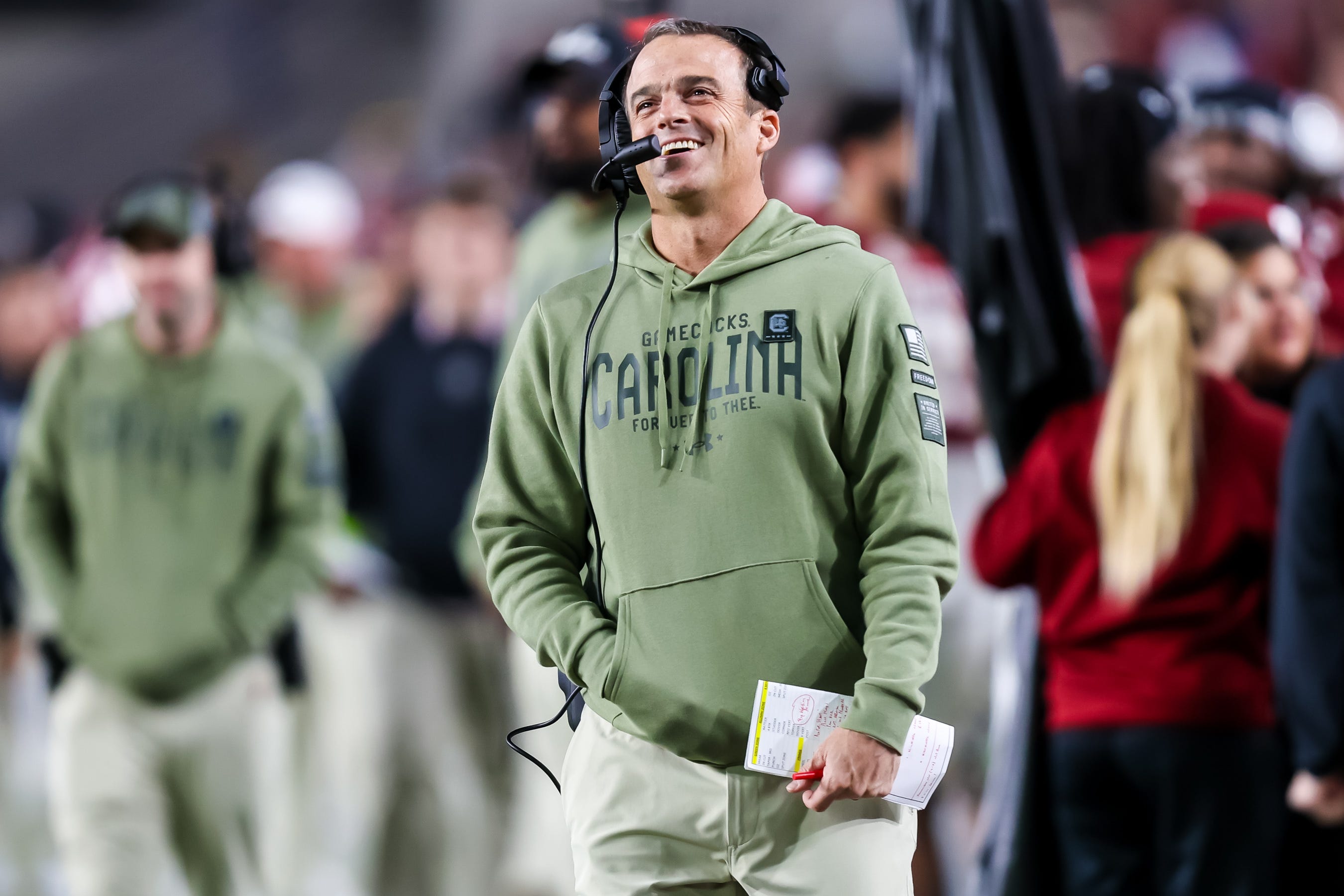 South Carolina coach Shane Beamer reminisces on his time at Oklahoma