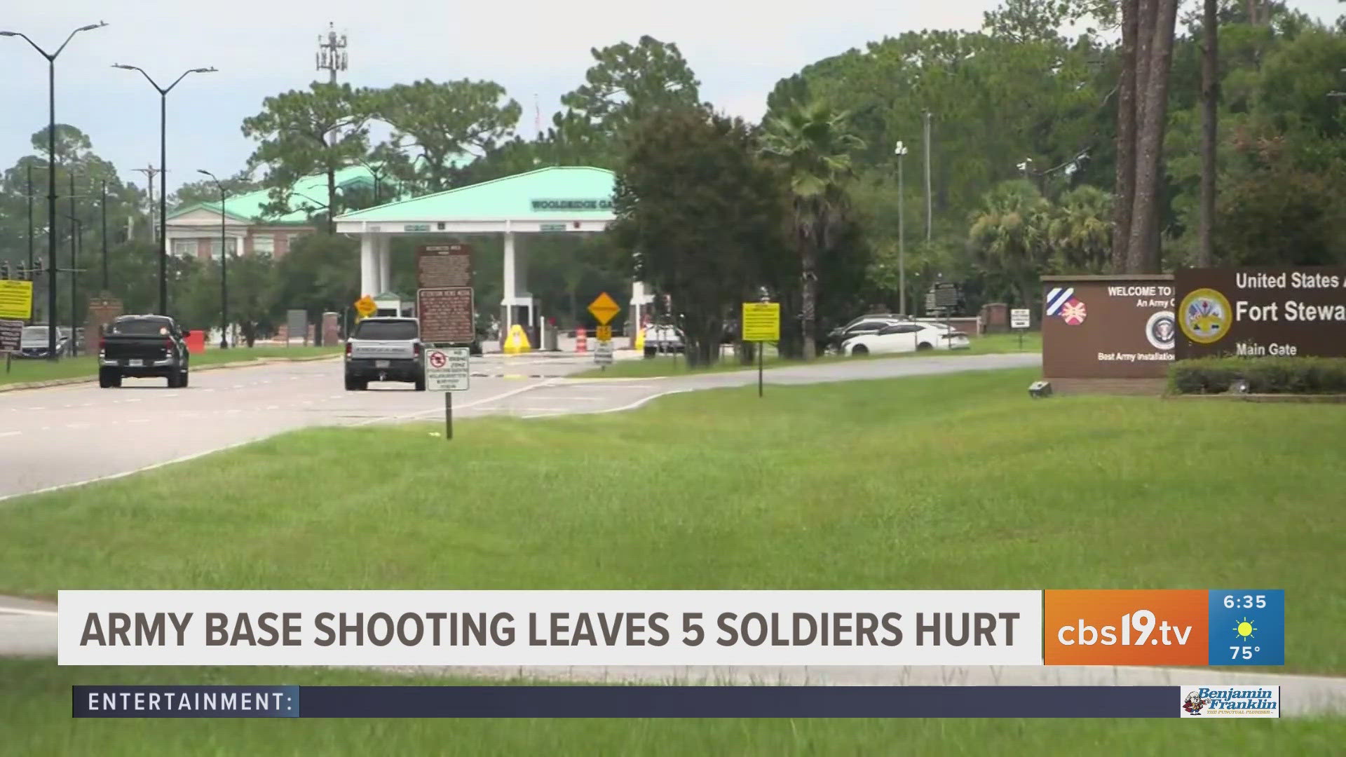 Army base shooting leaves 5 soldiers hurt, suspected gunman identified